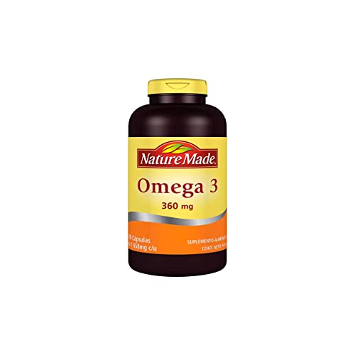Recopilación De Nature Made Omega 3 Aceite De Pescado 300 Cápsulas ...